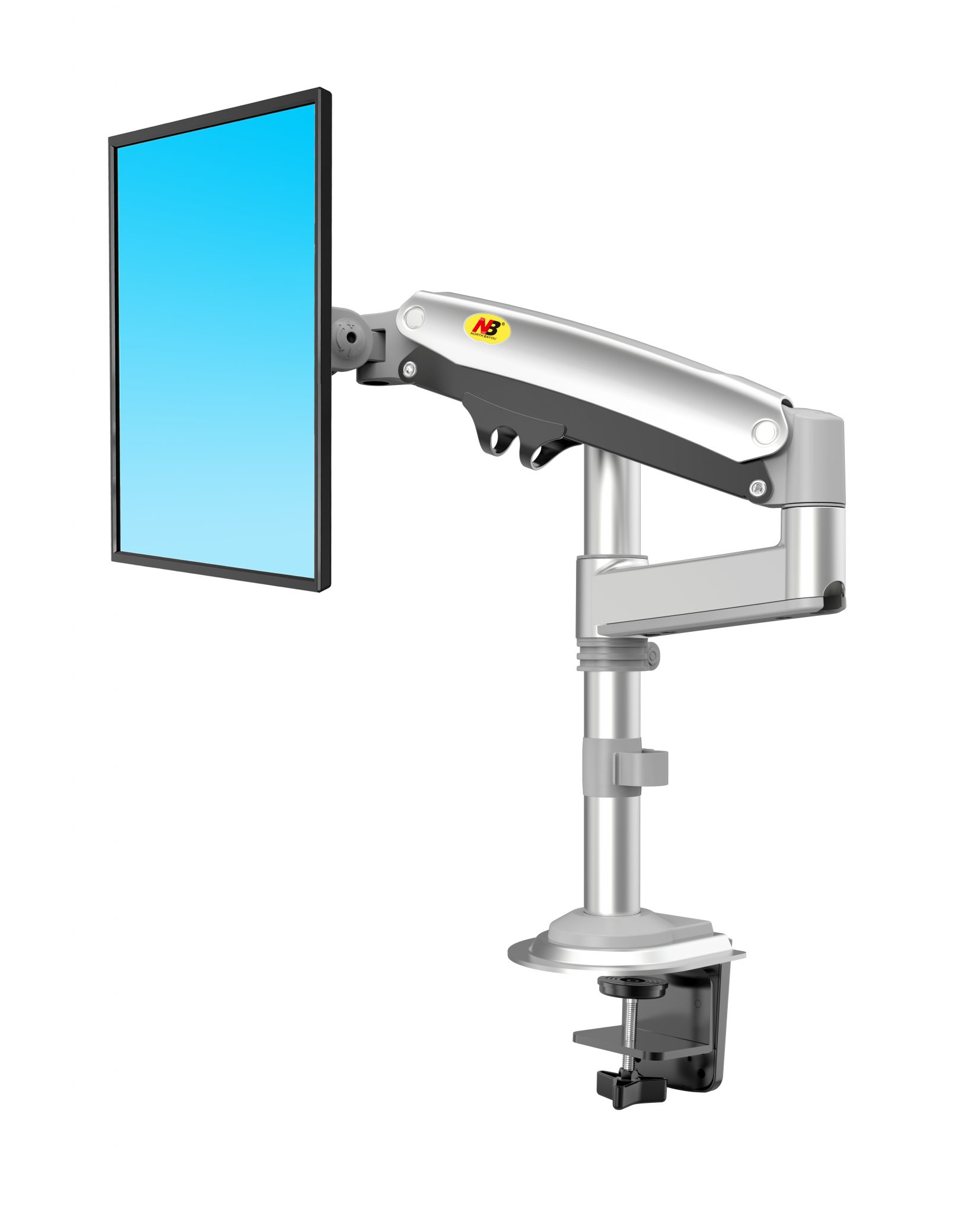 Swivel monitor desk mount for 22"-35" screens (H100) - North Bayou