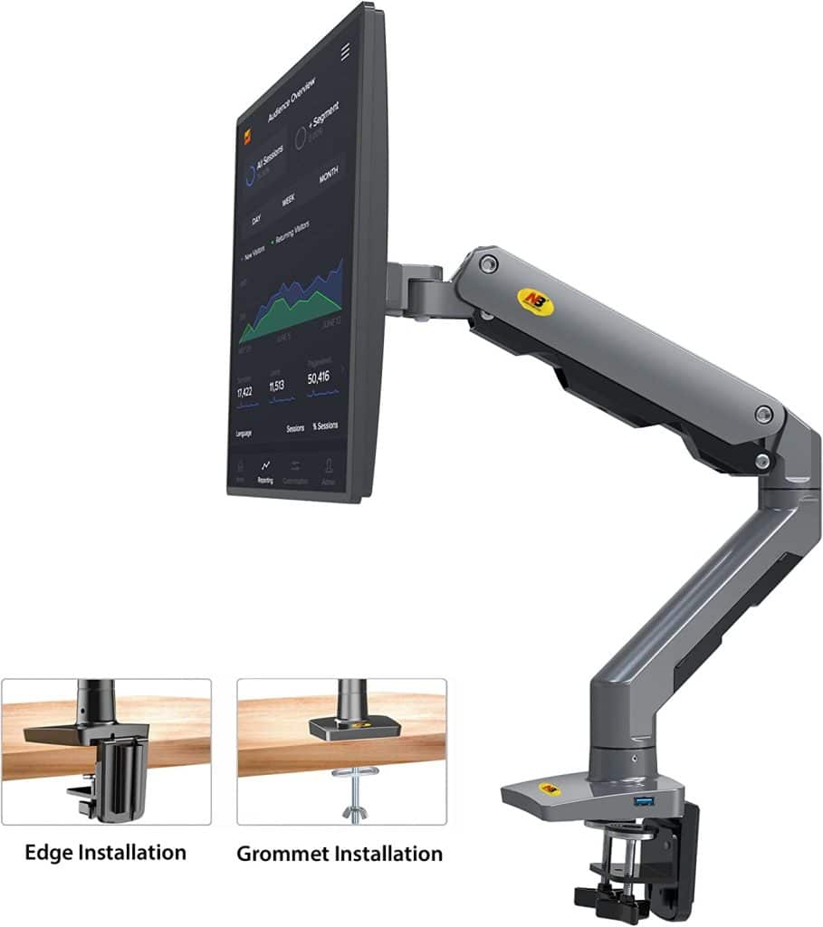 Heavy Duty Desk Mount for 27"-45”monitors ( G60) - North Bayou