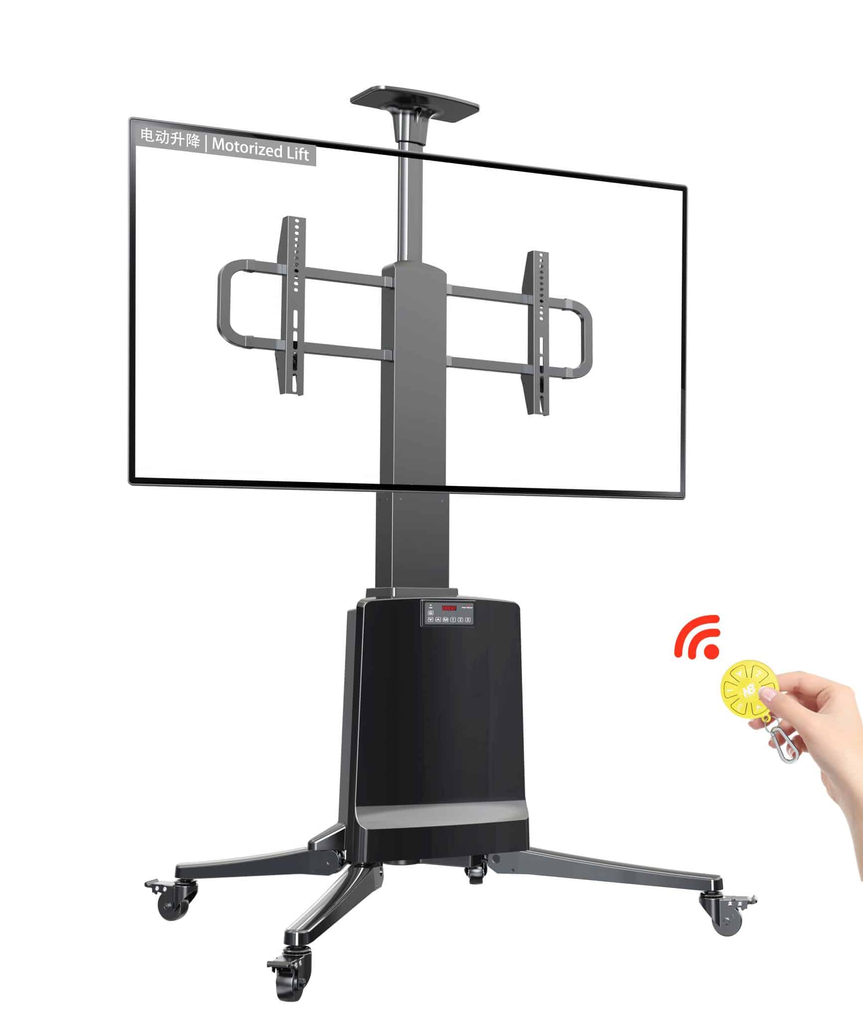 Motorized TV cart for Heavy weight 55" - 85" TV's (TW85) - North Bayou