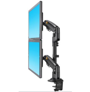 Dual Monitor Swivel Desk Mount For 17"-27" Screens (H180) V2 - North Bayou